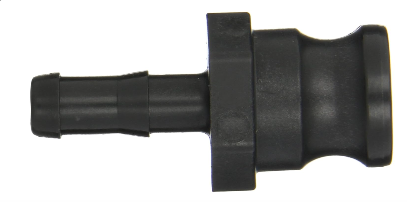 Polypropylene Cam & Groove Fitting, 1/2" Male Adapter x Hose Shank